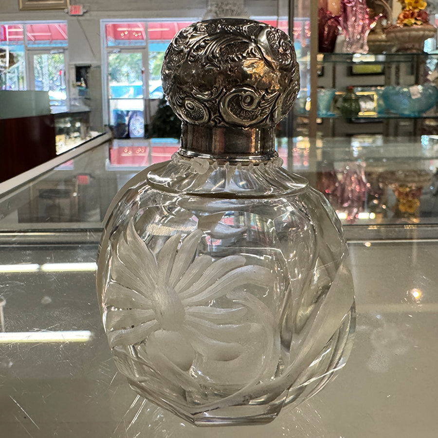 Perfume 925 Antique DAVID LOEBL etched cut glass – The Exchange